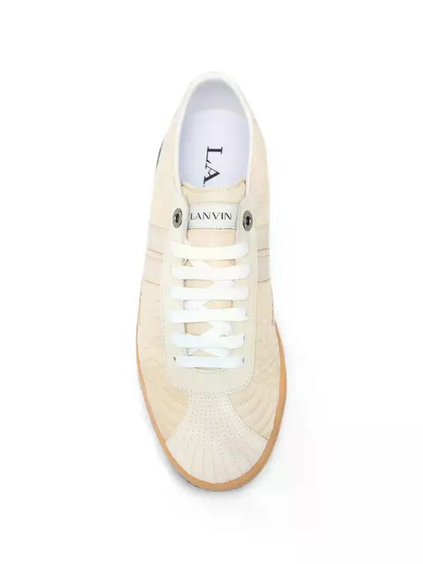 LANVIN Quilted Logo Sneakers