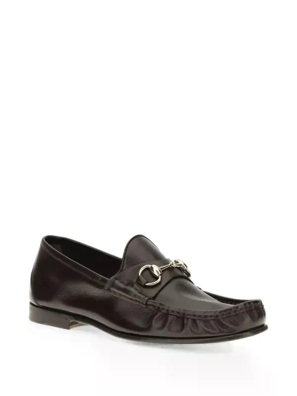 Gucci Horsebit Leather Loafers