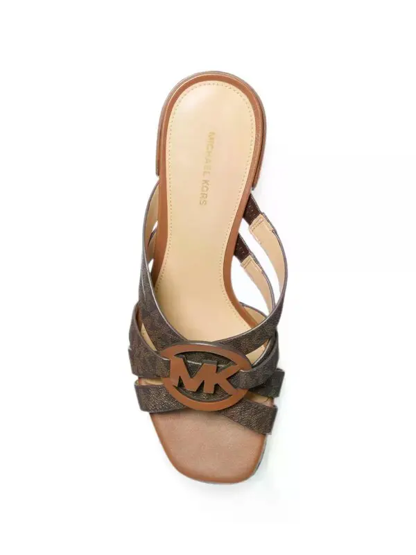 Michael Kors Erika Monogram-print Sandals