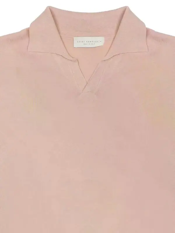 LUIGI GENTILE Fine-knit Short-sleeve T-shirt