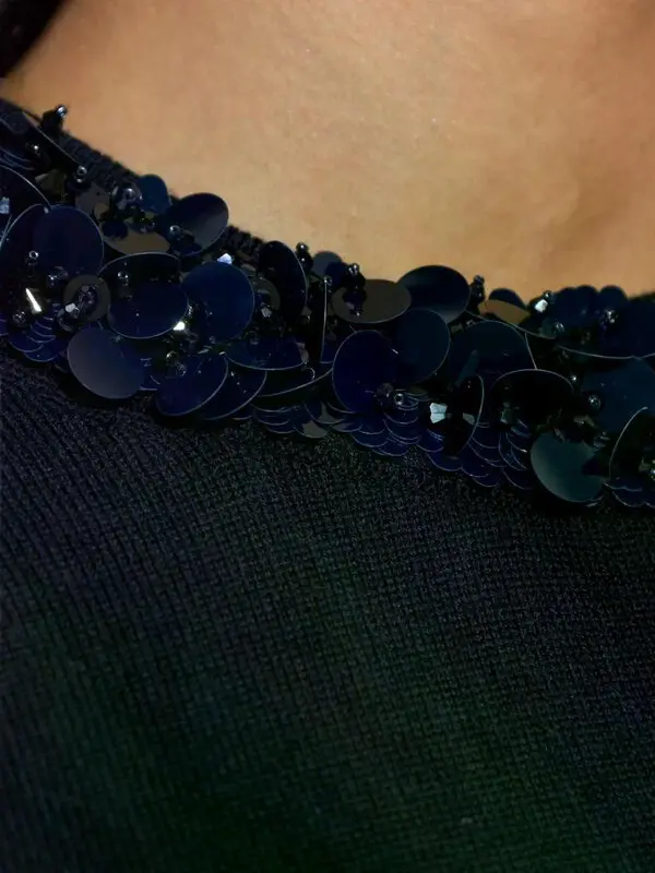 Ulla Johnson Sequin-embellished Puff-sleeve T-shirt