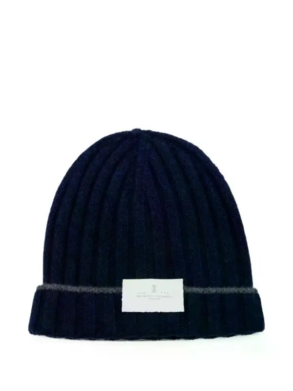 Brunello Cucinelli Ribbed-knit Beanie Hat