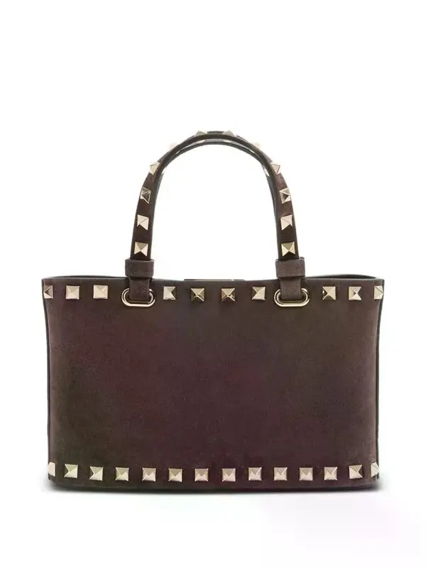 Valentino Garavani Rockstud Mini Suede Tote Bag