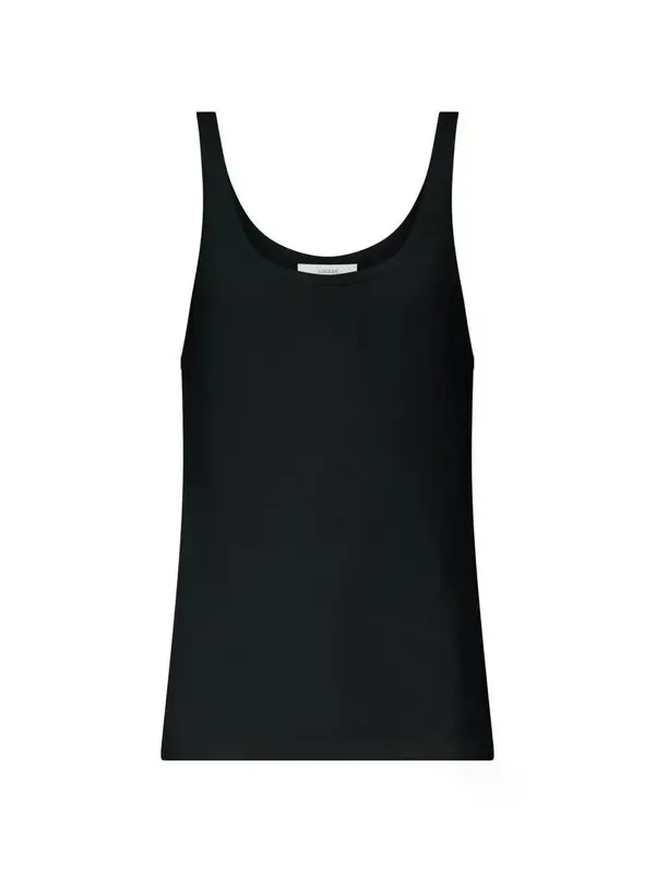 Loulou De Saison Ribbed Knit Tank Top - Black