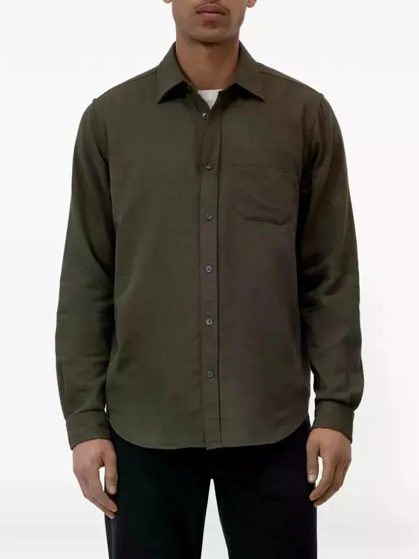 Closed Patch-pocket Shirt