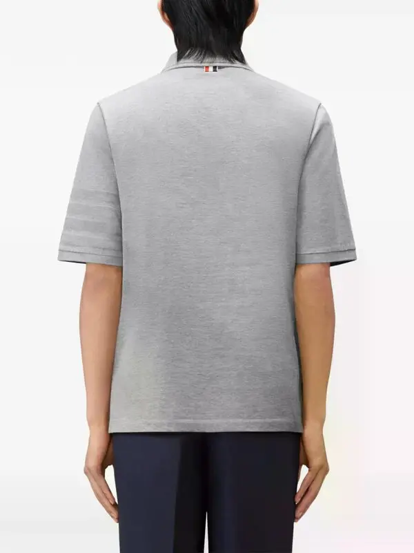 Thom Browne 4-bar Jersey Polo Shirt