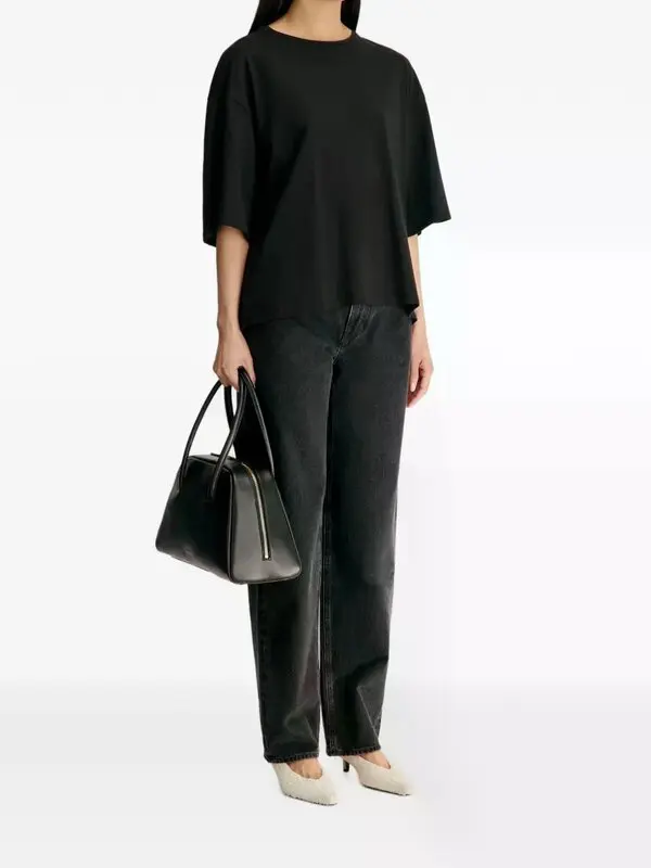 Loulou De Saison Oversized Boxy-cut T-shirt - Black