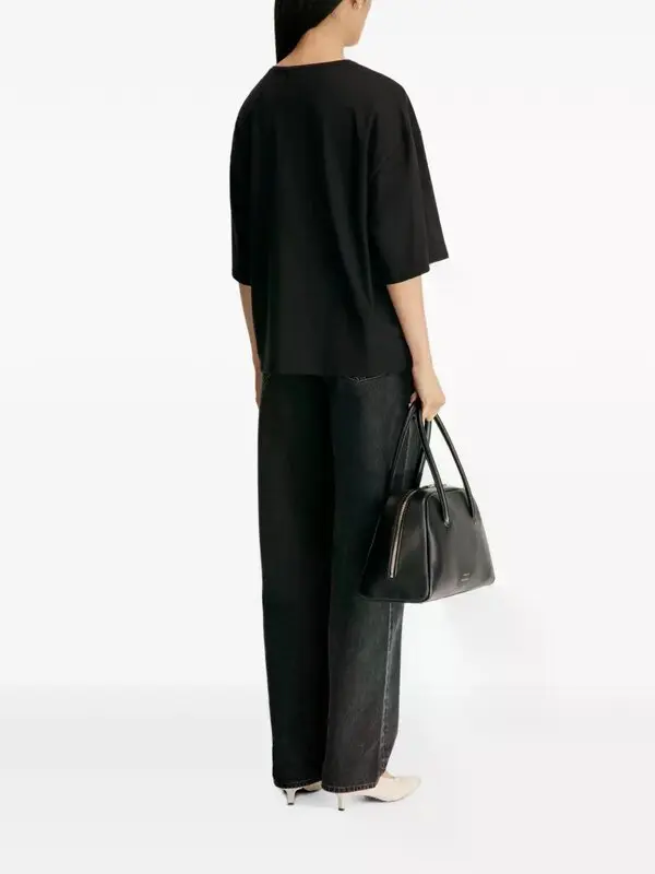 Loulou De Saison Oversized Boxy-cut T-shirt - Black