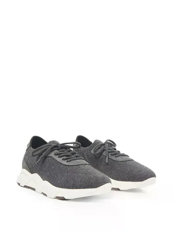 Peserico Lace-up Panelled Sneakers