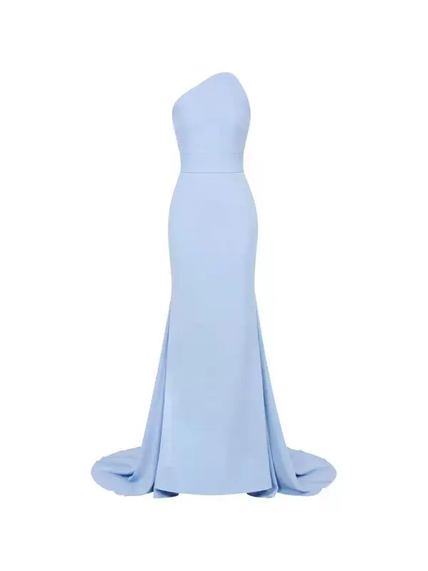 Solace London Seraphina One-shoulder Maxi Dress