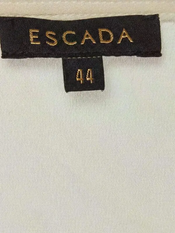 Escada Cowl-neck Silk Blouse