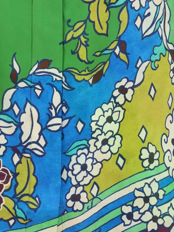 ALEMAIS Silk Floral Print Shirt