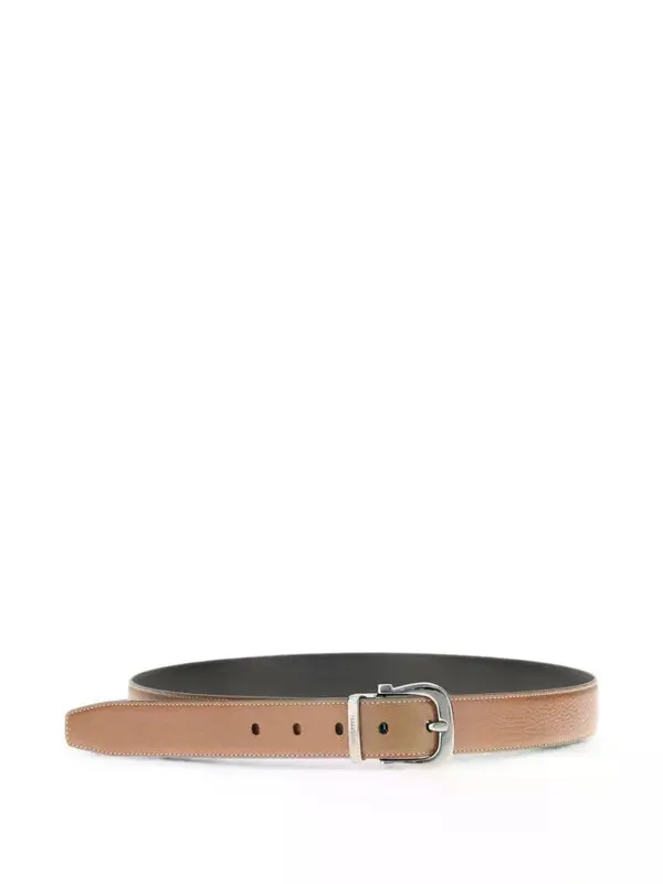FERRAGAMO Gancini Reversible Leather Belt