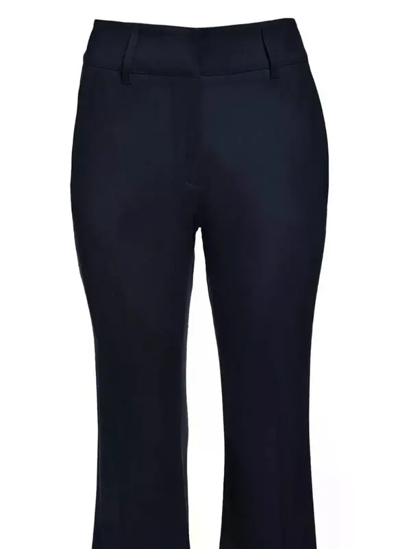 Gabriela Hearst Rhein Mid-rise Flared Trousers