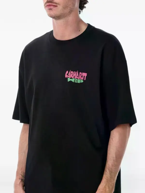 Carhartt Work In Progress Luggage Label Logo-print T-shirt
