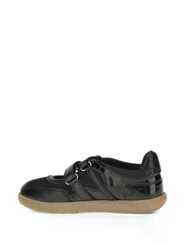GANNI Sue Panelled Ballet Flats