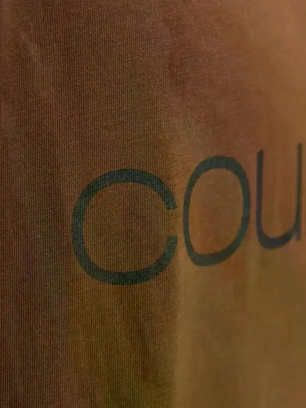 COURREGES Logo-print T-shirt