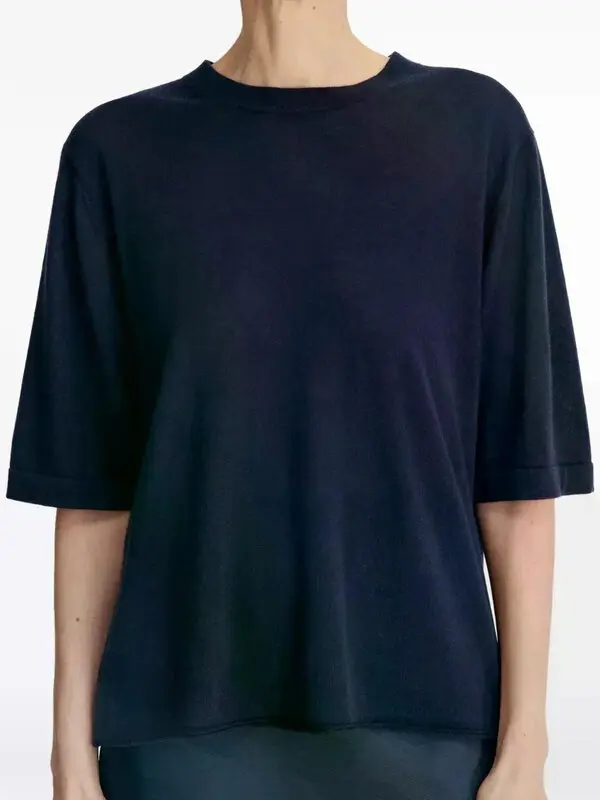 Loulou De Saison Nala Cashmere T-shirt - Blue