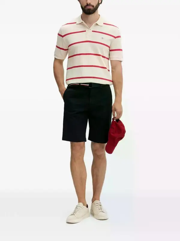 Gant Striped Short-sleeve Polo Shirt