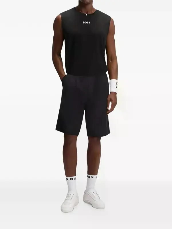 BOSS Logo-print Tank Top