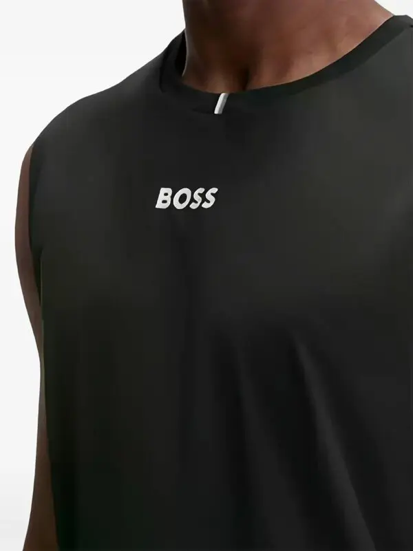 BOSS Logo-print Tank Top