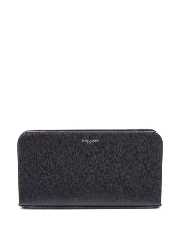 Saint Laurent 2010s Round Zip-around Wallet