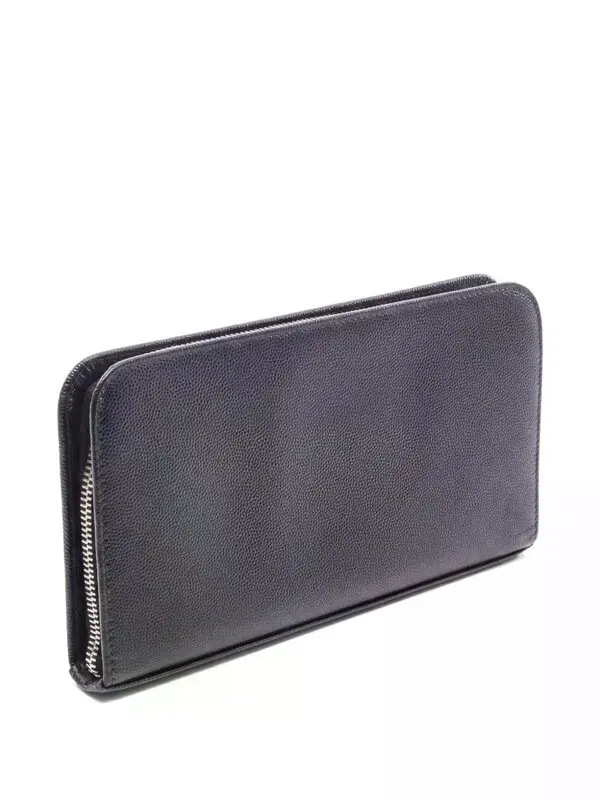 Saint Laurent 2010s Round Zip-around Wallet
