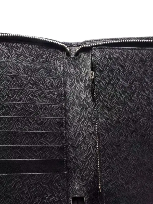 Saint Laurent 2010s Round Zip-around Wallet