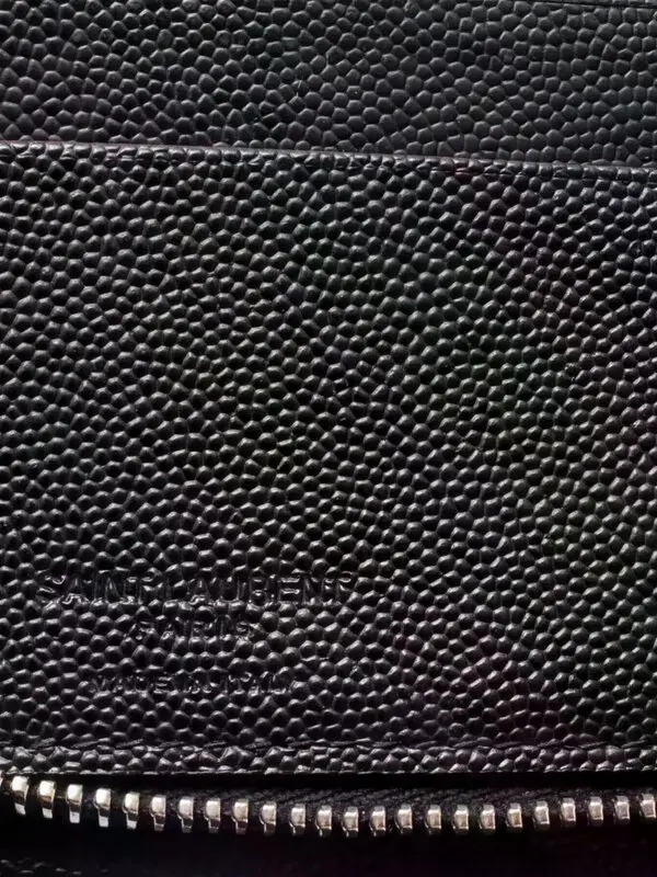 Saint Laurent 2010s Round Zip-around Wallet