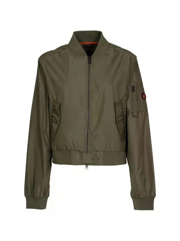 SAVE THE DUCK Zip-up Bomber Jacket - Green