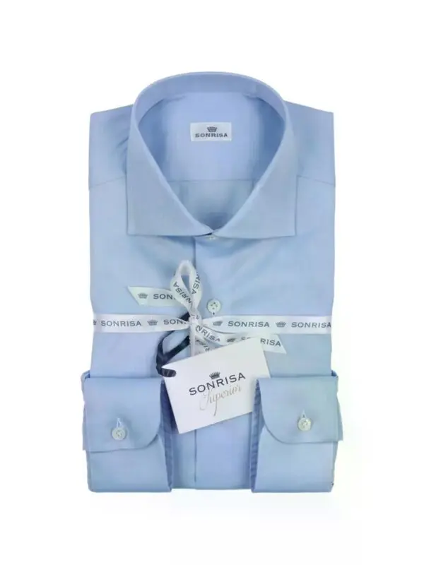 SONRISA Twill-weave Button-down Shirt