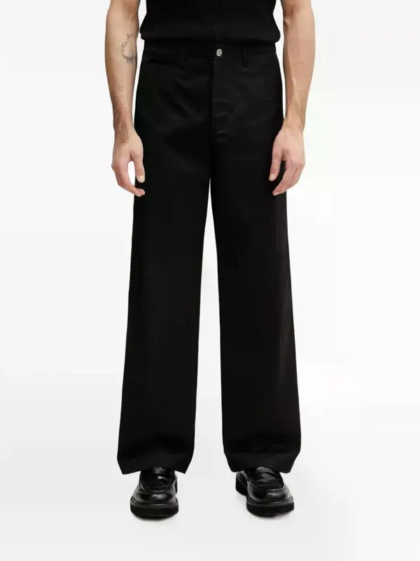 Carhartt Work In Progress Harold Wide-leg Trousers - Black