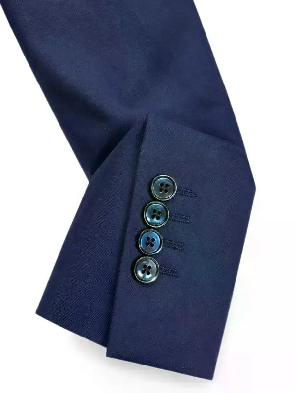 RAMON SANJURJO Peak-lapel Tailored Single Breasted Suit