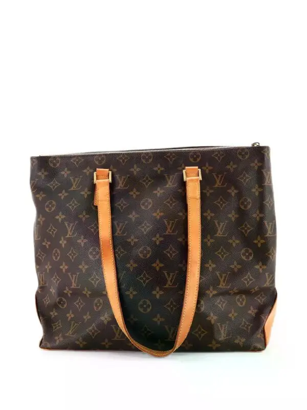 LOUIS VUITTON Cabas Mezzo Monogram Canvas Tote Bag