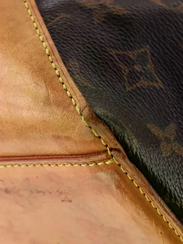 LOUIS VUITTON Monogram Canvas Cabas Mezzo Tote Bag - Brown