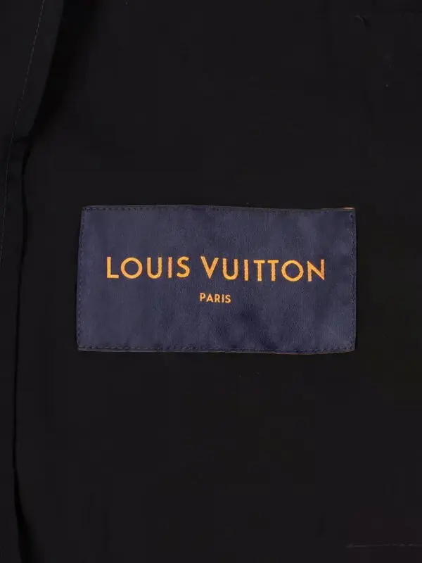 LOUIS VUITTON 2010s Patchwork Logo Jacket