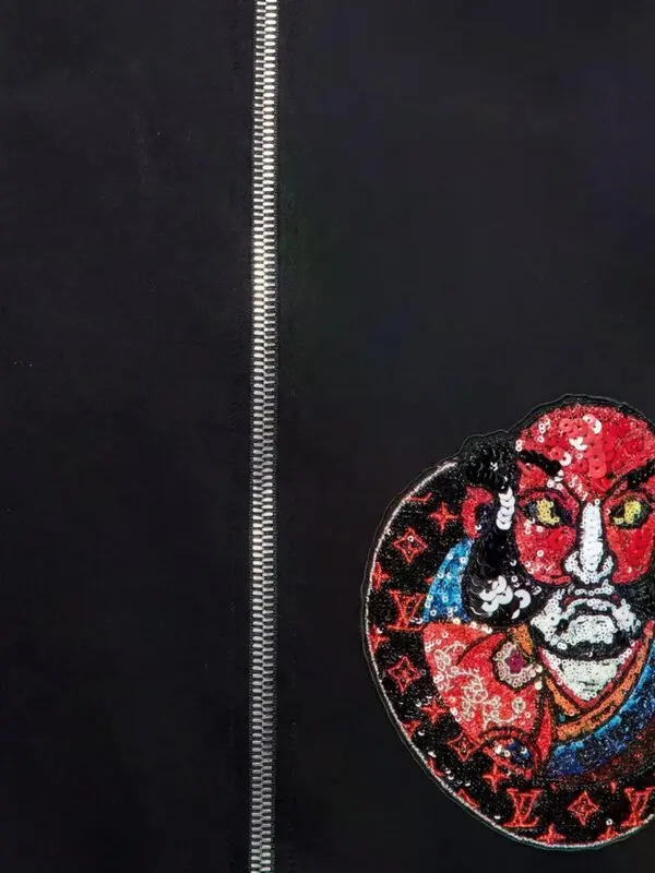 LOUIS VUITTON X Kansai Yamamoto Kabuki-patch Hoodie