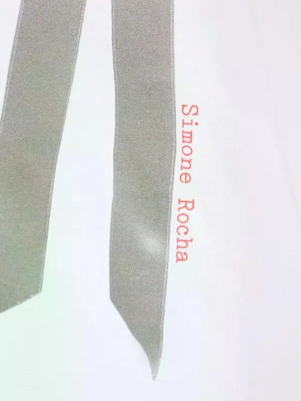 Simone Rocha Ribbon Rosette T-shirt