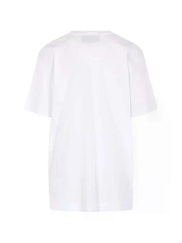 Simone Rocha Ribbon Rosette Print Cotton T-shirt