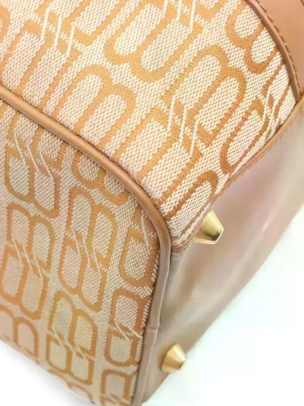Balenciaga Bb Logo Canvas Handbag