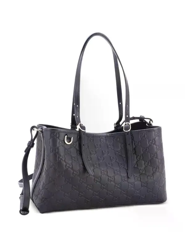 Gucci Leather Medium Shoulder Bag - Black