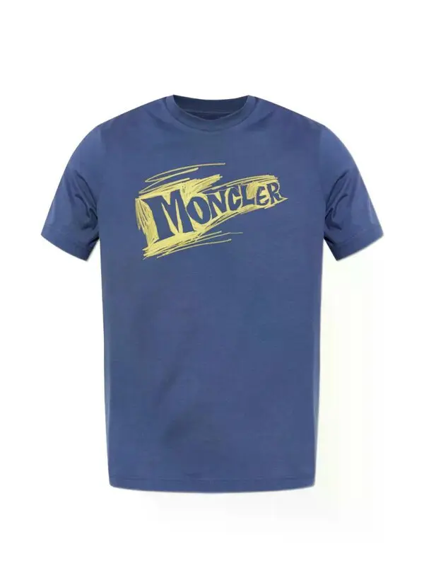 Moncler Sketch Logo-print T-shirt