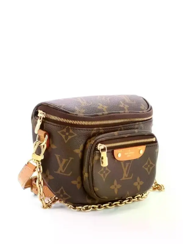 LOUIS VUITTON Bum Bag Monogram Canvas Mini Belt Bag