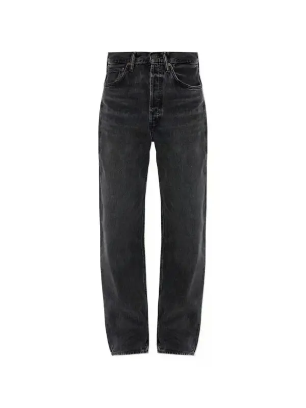 AGOLDE Faded-effect Straight-leg Jeans