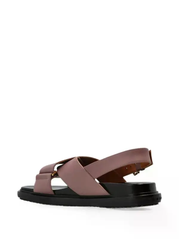 Marni Criss-cross Buckled Slingback Sandals