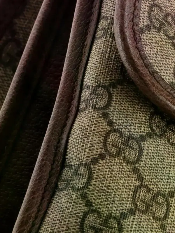 Gucci Gg Coated Canvas Neo Vintage Flap Messenger Bag - Brown