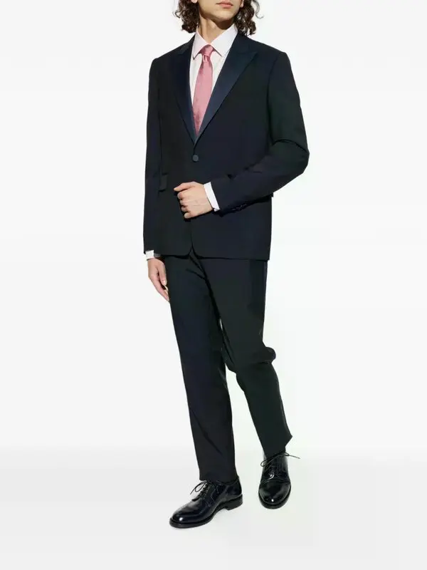 Paul Smith Contrast-trimmed Long-sleeved Shirt