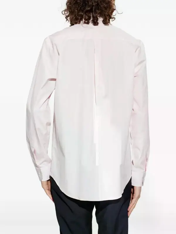 Paul Smith Contrast-trimmed Long-sleeved Shirt