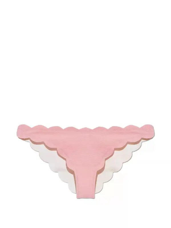 Marysia Scalloped-edge Bikini Bottoms