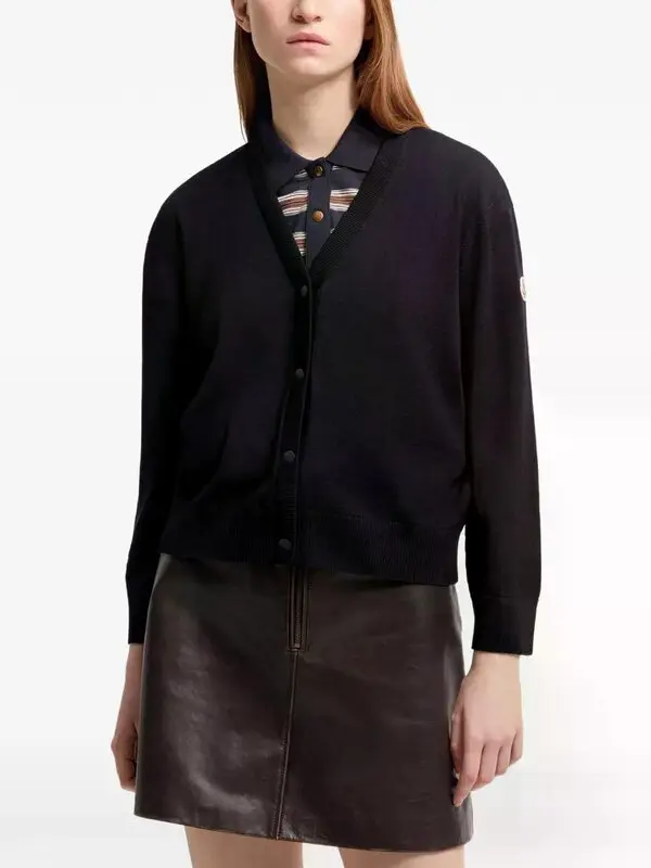 Moncler V-neck Button-up Cardigan